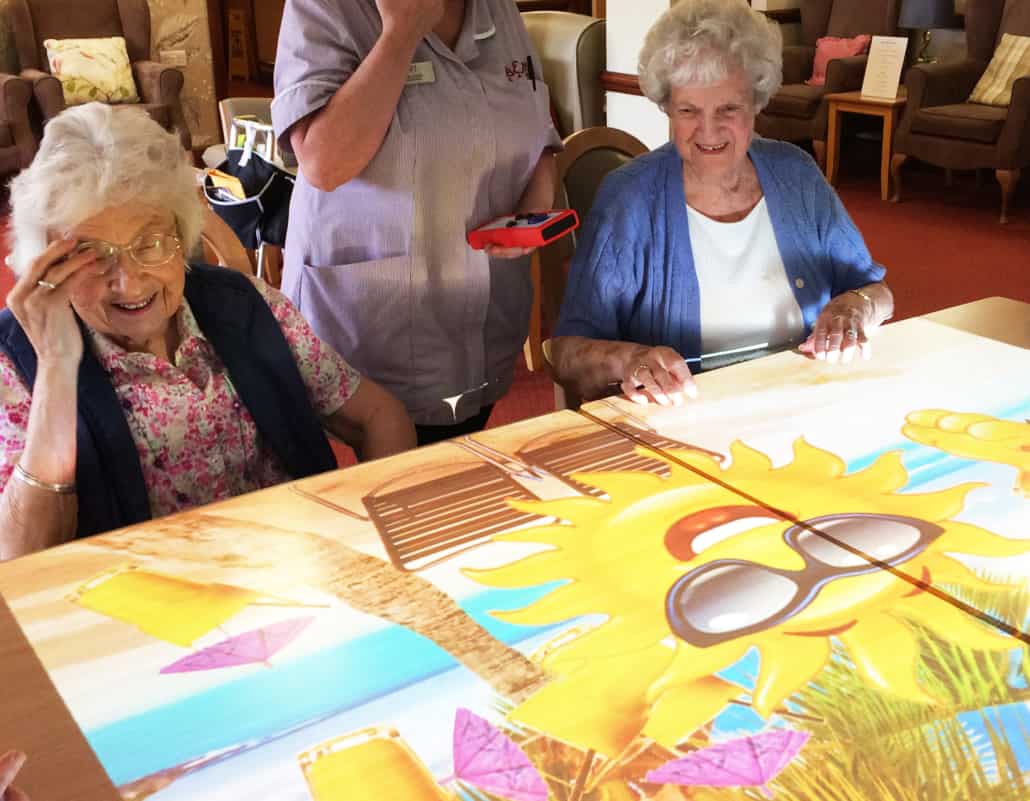 Budii Eldercare Interactive Activity Projector | SensoryOne